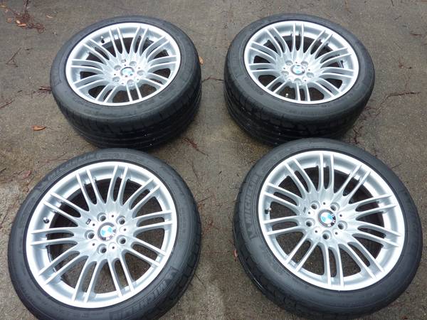 Style 219M Wheels & Michelin Pilot Sport X Tires (only 1175 miles) for ...